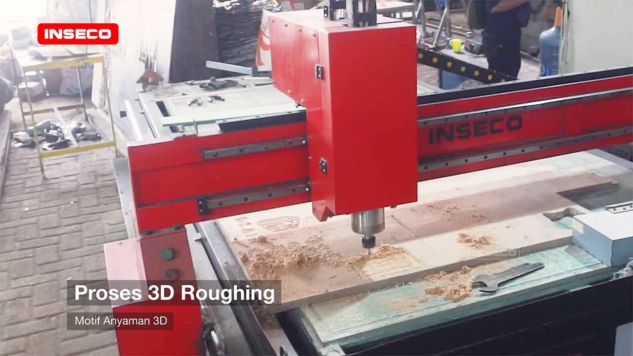 Harga Mesin CNC Router Ukir Kayu 3D Terjangkau Merk INSECO