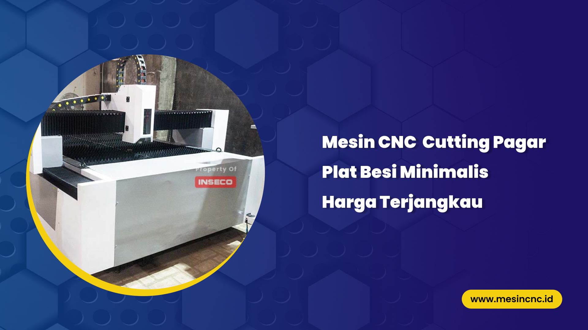 Mesin CNC Untuk Cutting Pagar Plat Besi Minimalis Harga Terjangkau