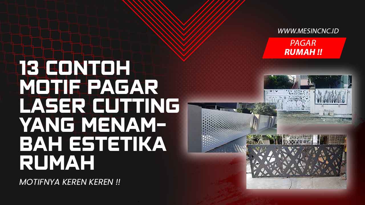 13 Contoh Motif Pagar Laser Cutting Untuk Estetika Rumah